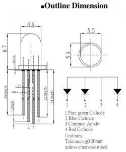 M5StickC(ESP32)による「ELEGOO Arduino用UNO R3スターターキット」を利用したArduino入門 その3 RGB LED | Lang-ship
