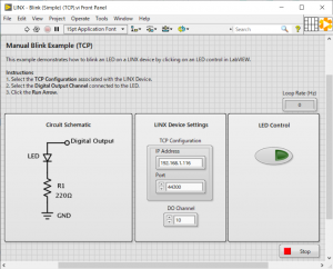 LabVIEW Community editionでLINXを使ってESP32をLチカ | Lang-ship
