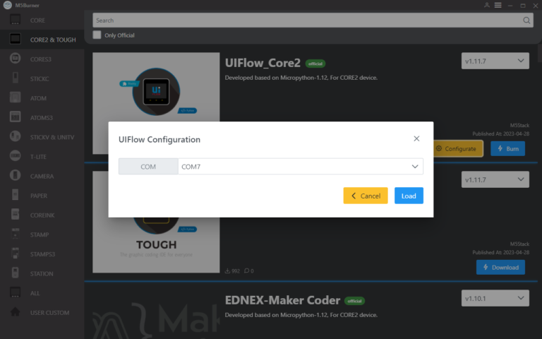 M5Stack UIFlowのはじめかた | Lang-ship